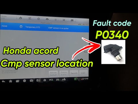 Honda P0340 LOCATION CMP SENSOR.