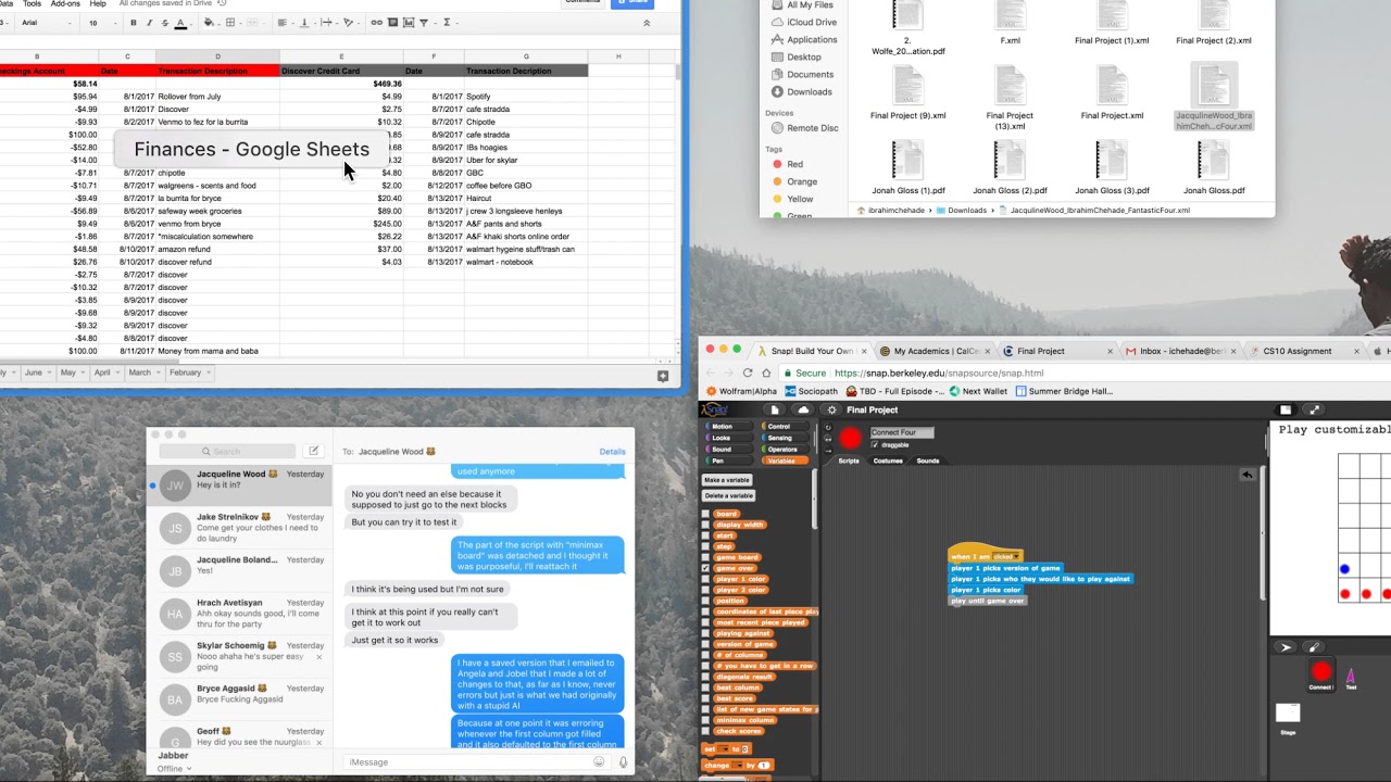 CS 10 Connect 4 Final Jacqui and Ibrahim