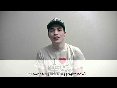 How to say, "to sweat like a pig" in Spanish (Día 24)