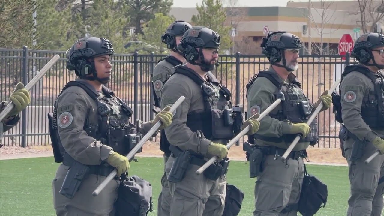 How the Arapahoe County Sheriff's Office SORT team trains for protests