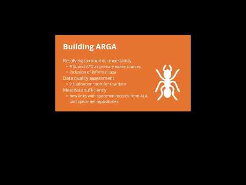 The Australian Reference Genome Atlas (ARGA)... - Kathryn Hall - General Track - ABACBS 2023