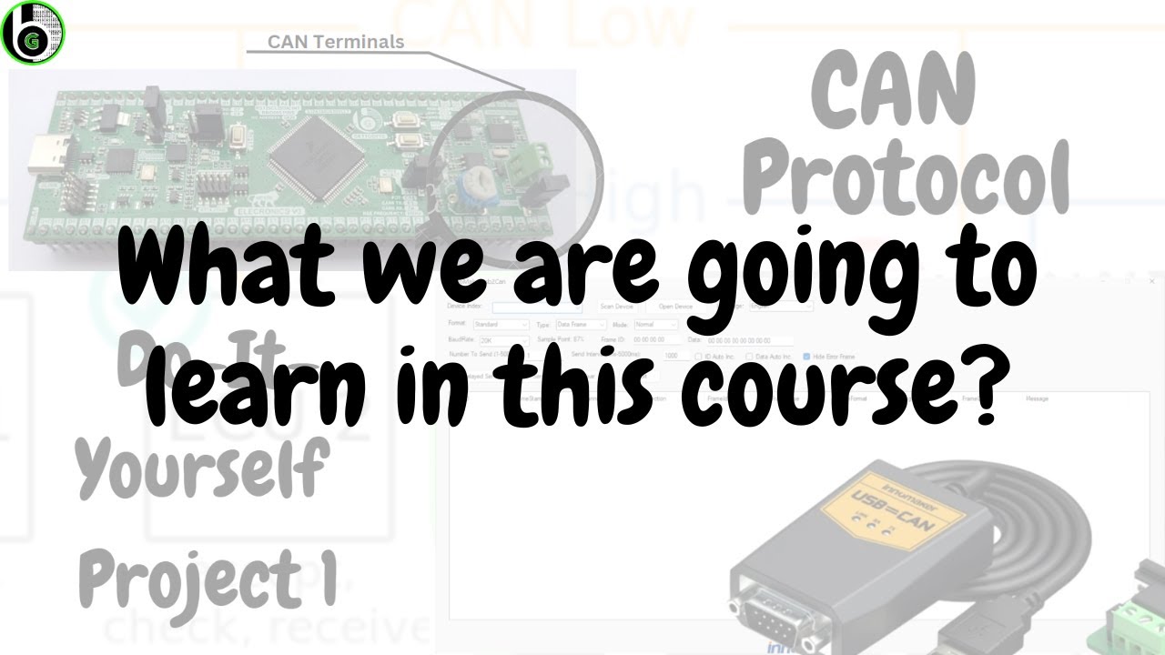 What we are going to learn in this Course || CAN Controller || Automotive || S32K144 MCU