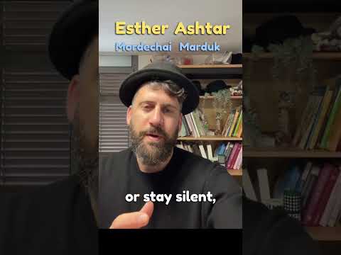 Esther and Mordecai are not Hebrew names🤔 and the message behind 🙌🏽 #bible #esther #purim