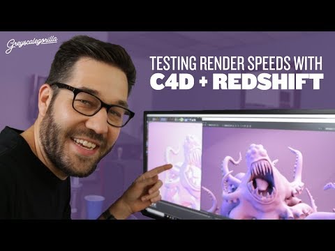 Testing Cinema 4D and Redshift on a PC | Greyscalegorilla