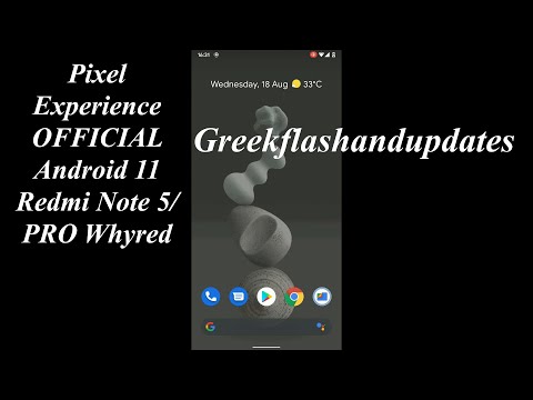 Pixel Experience OFFICIAL Android 11 Redmi Note 5/PRO Whyred
