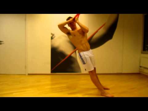 Redcord Exercise 9 - Trunk Rotation 1