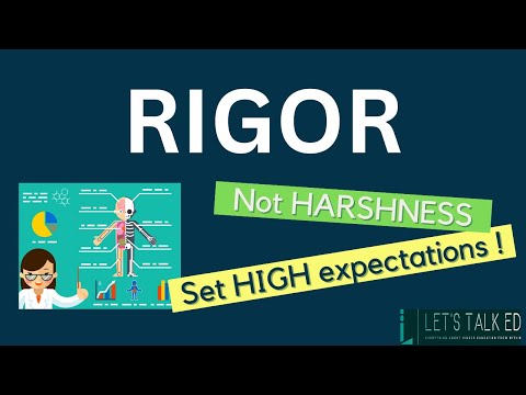 What defines rigor?
