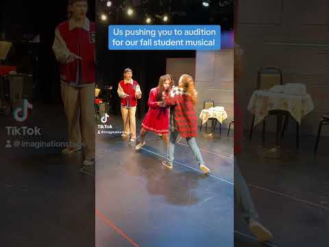 Are you auditioning? 💃 #musicaltheatre #theater #youththeatre #auditions