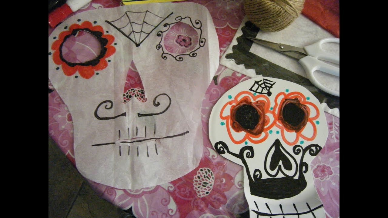 DAY OF THE DEAD SUGAR SKULL DECORATIONS