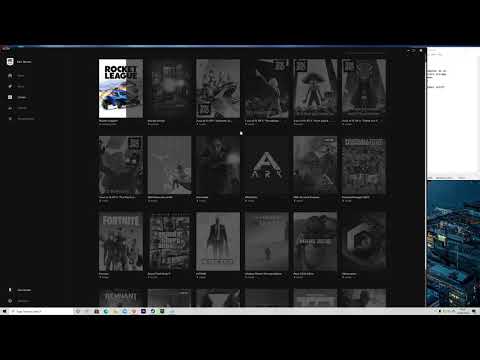 (solved) issues with downloading Rocket League/other games in Epic Games Store