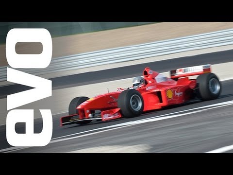 Driving a 1998 Ferrari F1 car – Chris on F1