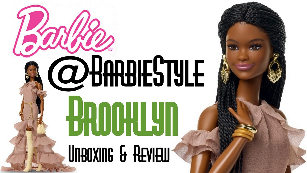 🌺 @BARBIESTYLE BROOKLYN BARBIE SIGNATURE DOLL 👑 EDMOND'S COLLECTIBLE WOLRD 🌎 UNBOXING & REVIEW