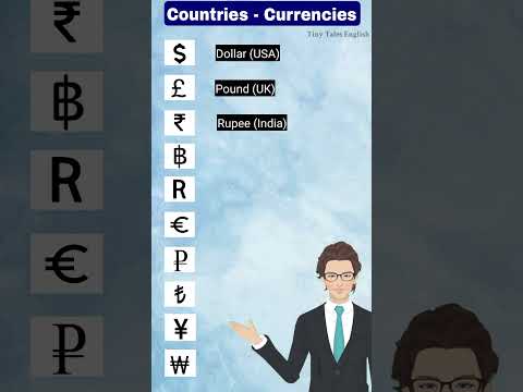 Currency | Diffrent currencies of the world #gk #world #currency #english #shortsfeed #ytshorts