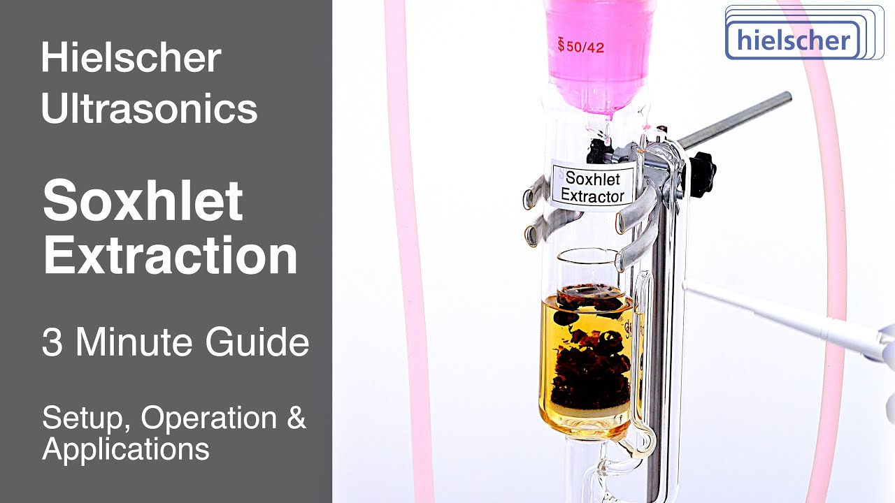Soxhlet Extraction - 3 Minute Tutorial #soxhlet #extraction