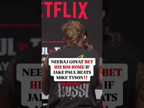 Neeraj Goyat bet Jake Paul his HOUSE! | Shorts
