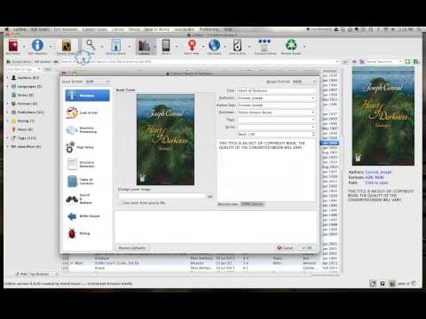 Converting ebook formats with Calibre
