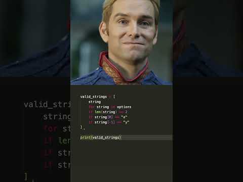 💻 Need a quick way to filter words that start with 'a' and end with 'y' in Python?