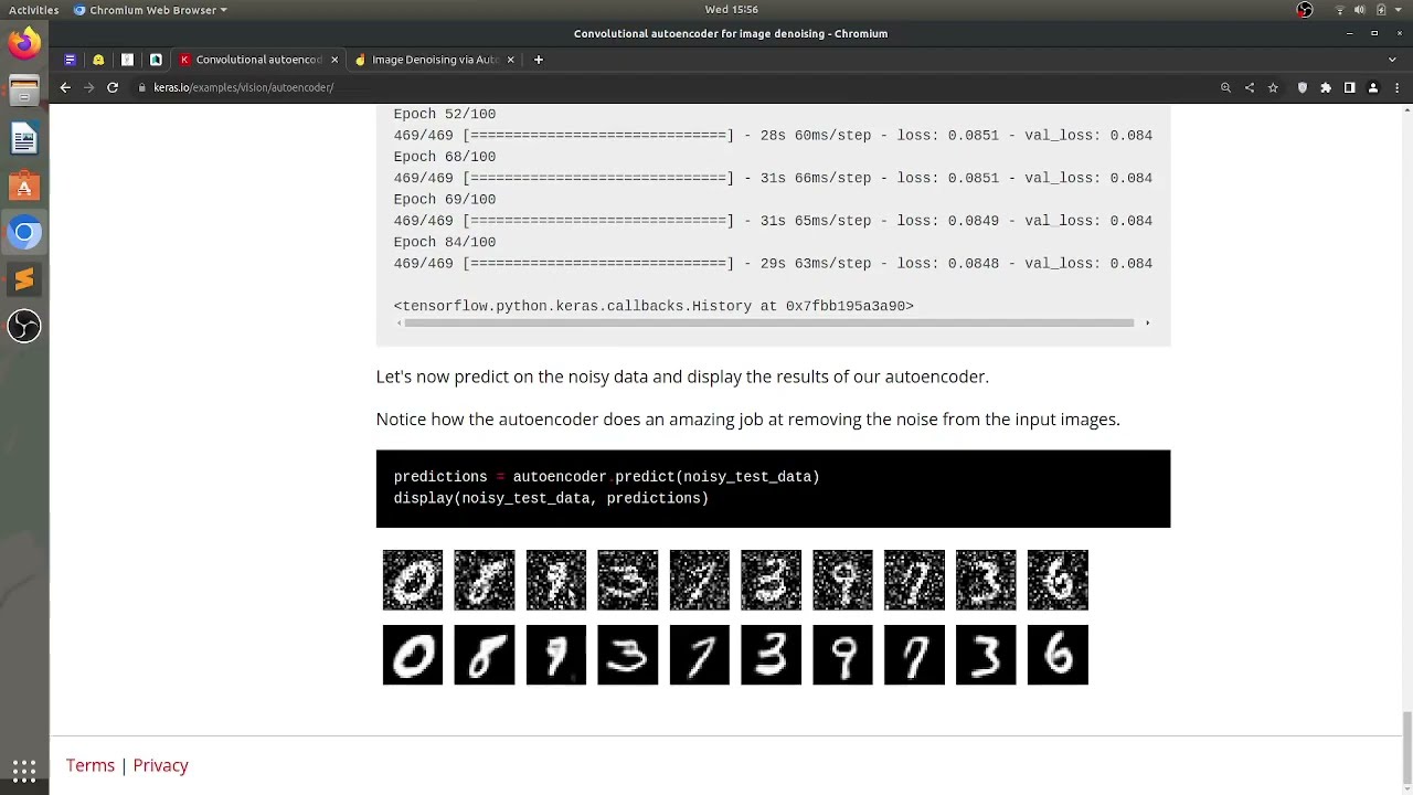 [Essential] Image Denoising with AutoEncoders