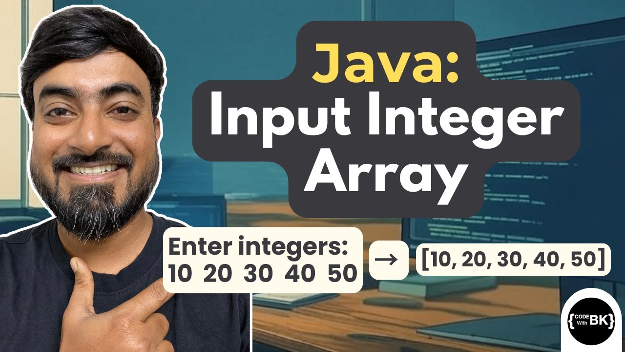 Java Program to Read Array of Integers using Scanner