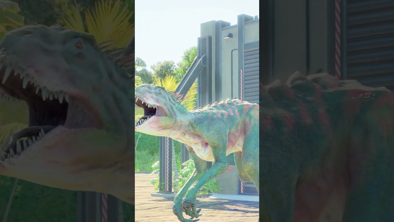 Ultimasaurus vs Scorpios Rex - Jurassic World Evolution 2.