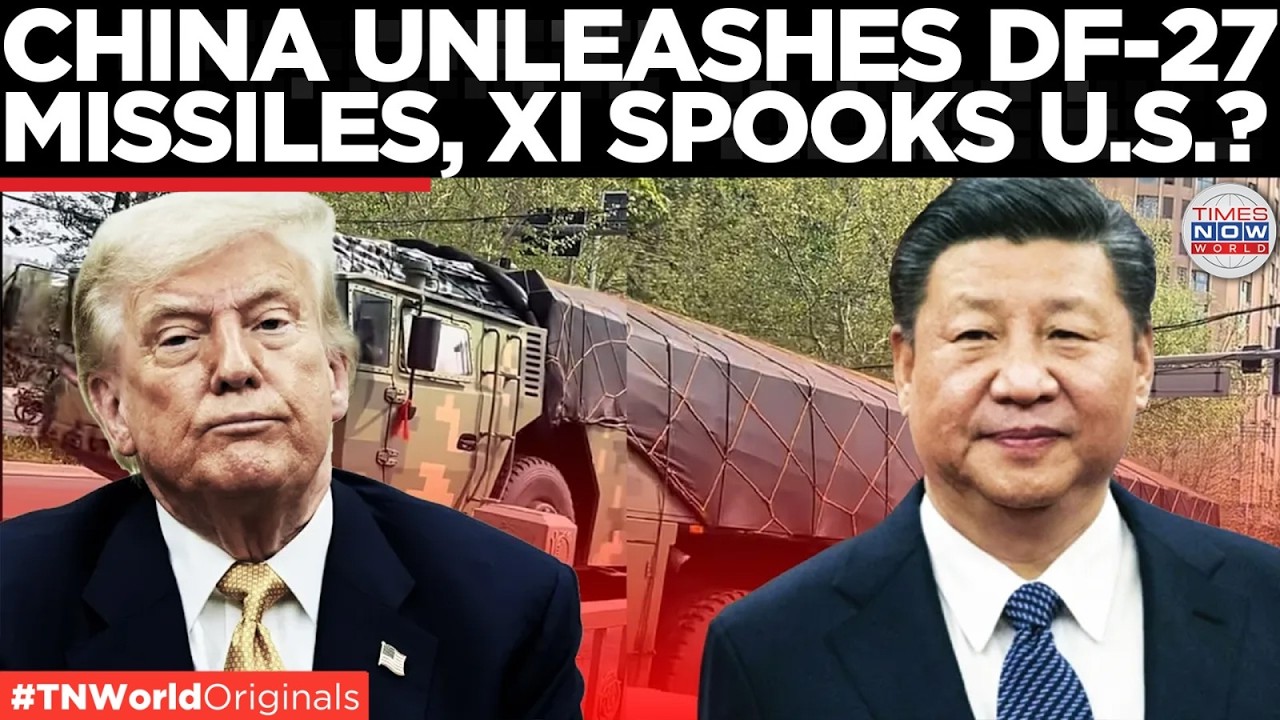 XI’S ULTIMATUM? China Deploys Hypersonic DF-27 Missiles,  Xi’s Bold Move to Secure the Indo-Pacific!