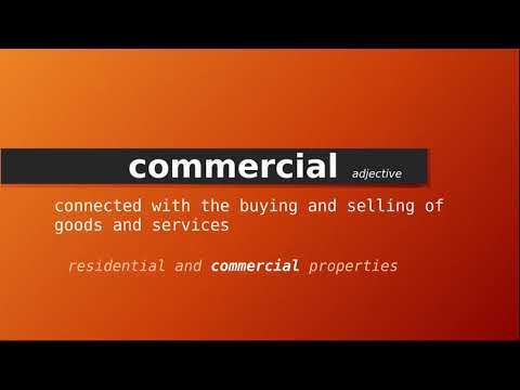 commercial , Meaning of commercial , Definition of commercial , Pronunciation of commercial