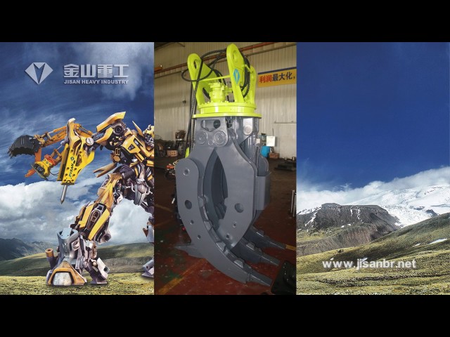 New 2023 Jisan JSDS200 Demolition Processor & Jisan Demo Grapple ...