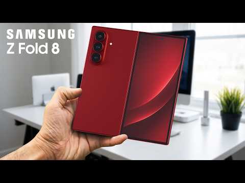 Who appears in the Samsung Galaxy Z Fold 8 Big Screen for Dad
