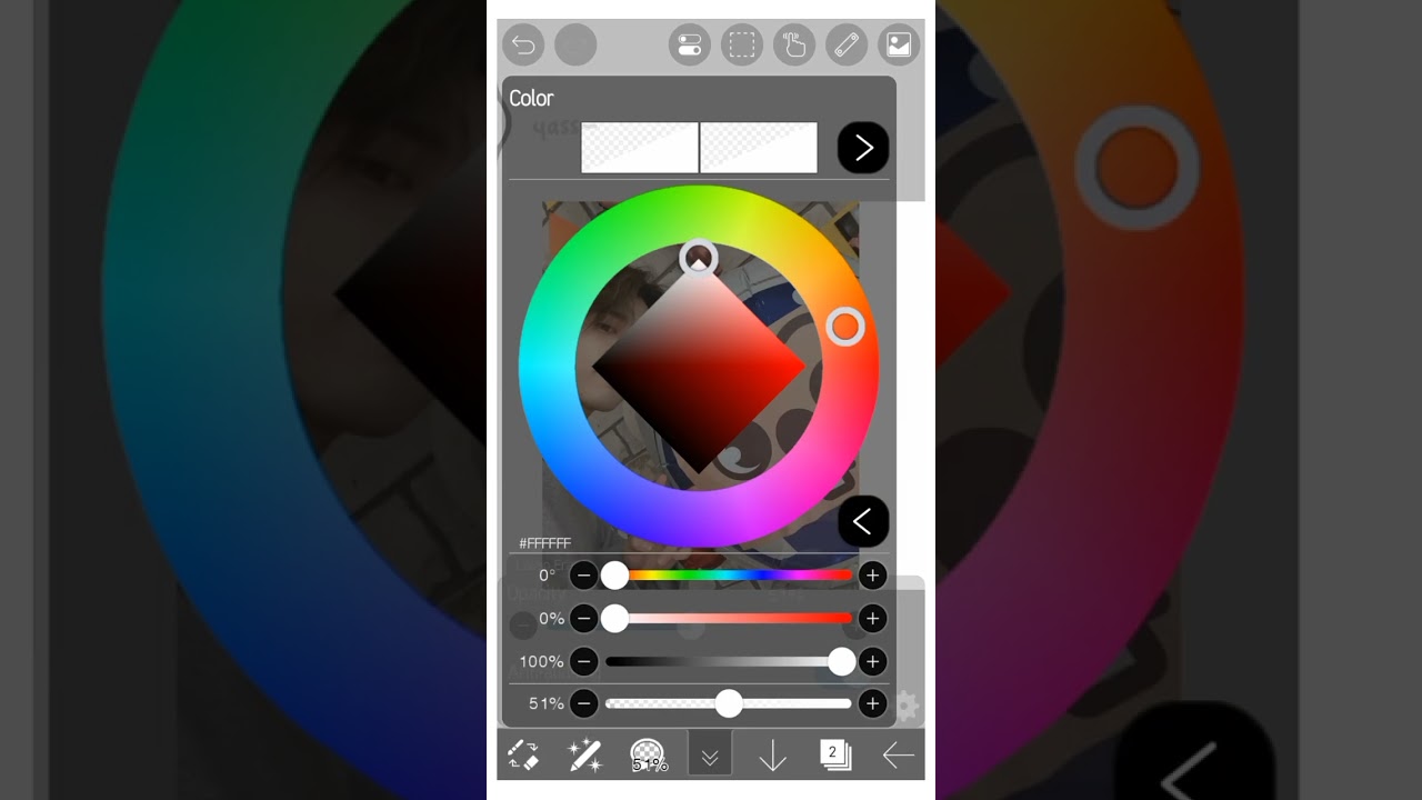 Tutorial Crop Foto di ibisPaint X - PART 1 | #ibispaintx #tutorial #shorts