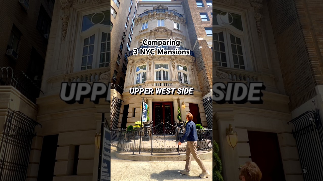 Comparing 3 New York City Mansions 🍎🍏