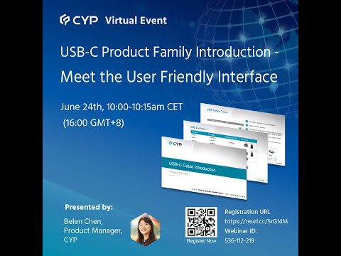 The user friendly interface - USB-C products family introduction