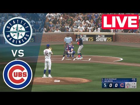 MLB LIVE🔴 Chicago Cubs vs Seattle Mariners - Jun 21, 2025 | Full Game MLB 2025 EN VIVO