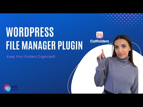 WordPress File Manager Plugin CatFolders | General Overview