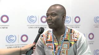 COP20: Femi Oye, SME - Climate Change TV