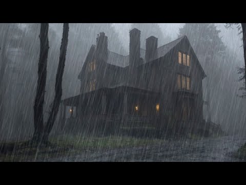Rain Sounds for Sleeping - 99% Instantly Fall Asleep Fast with Relaxing Rain and Thunder at Night