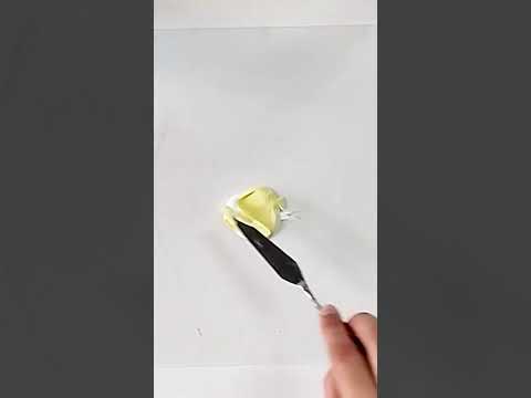 Pastel yellow color| #trendingshorts #viralshortvideo #diy #colormixing #calmdownmusic