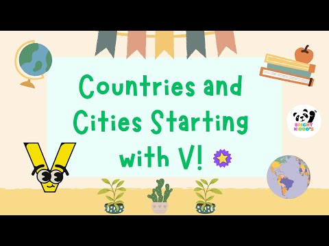 Countries & Cities Starting with V | Fun Geography for Kids!