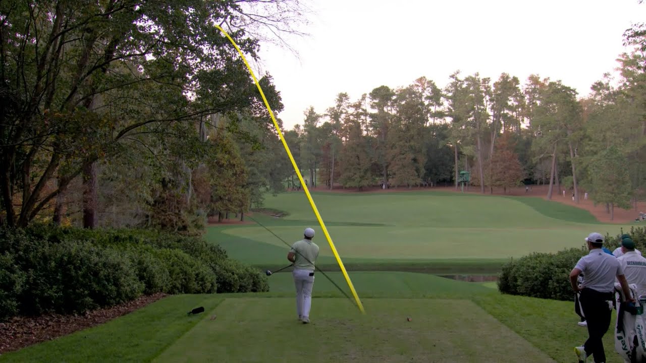 Bryson Cuts the Corner at Masters Friday Hole 13