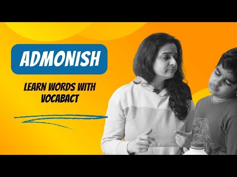 Admonish Meaning | How to Pronounce Admonish | Build Your Vocabulary | Admonish Meaning in Hindi