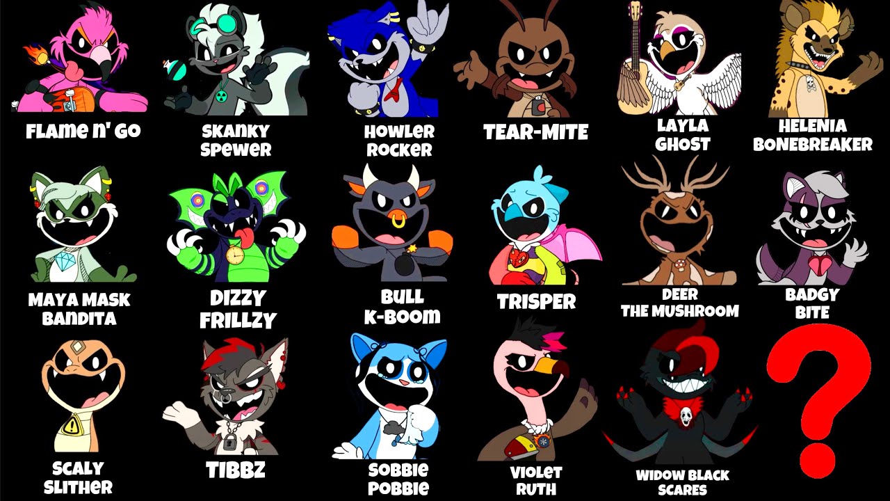 Every New Nightmare Critters OC in 8 Minutes