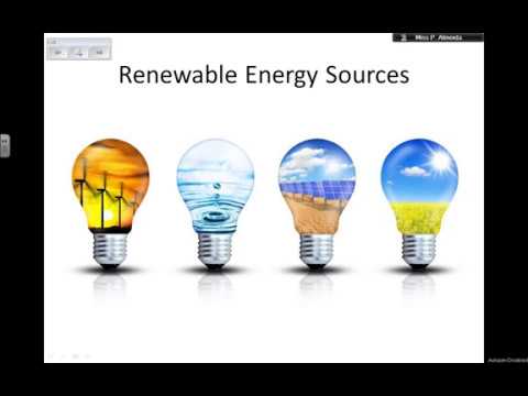 Renewable Energy Sources - GCSE Physics Revision