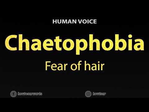 How To Pronounce Chaetophobia
