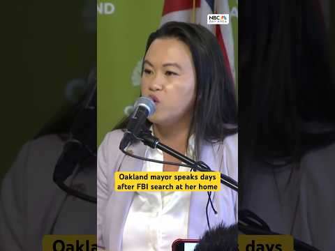 #Oakland Mayor #ShengThao speaks days after #FBI search at her home • #BayArea