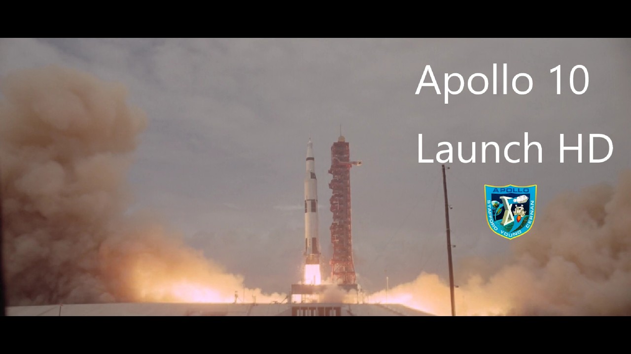 Apollo 10 Launch (HD)