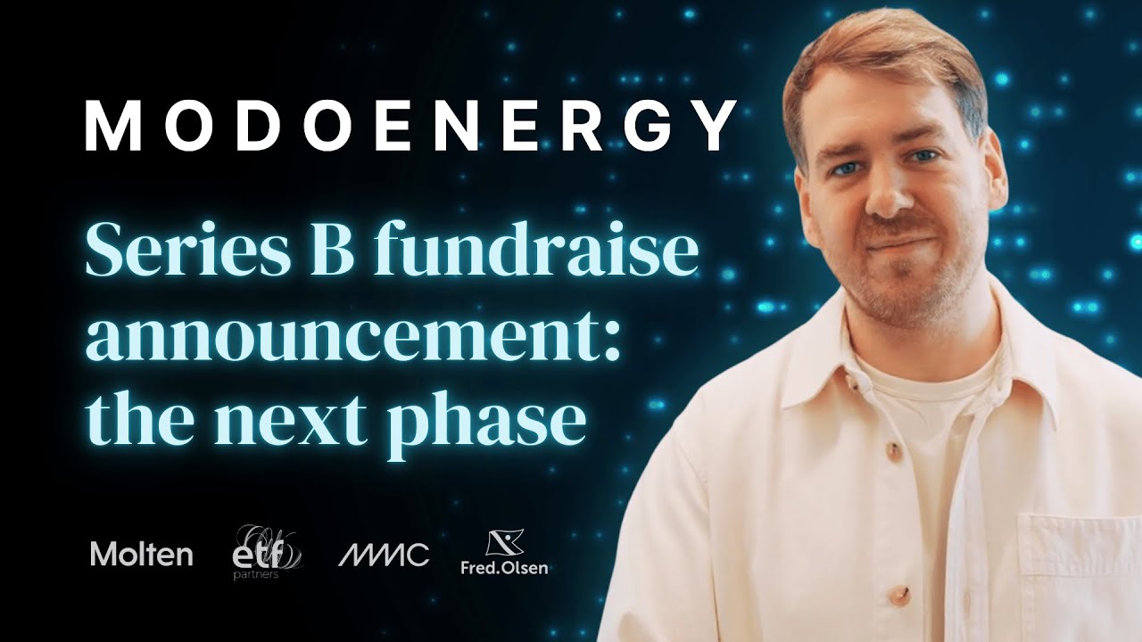 Modo Energy Announces $30M Series B Raise