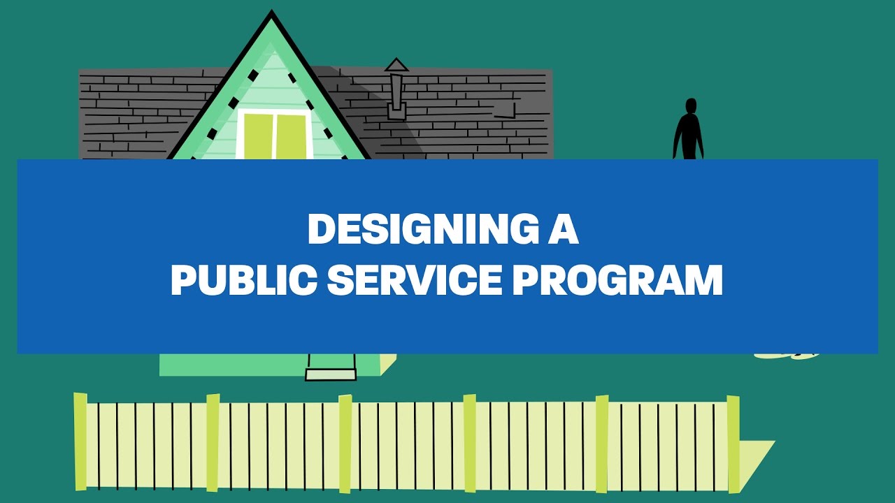 CDBG Public Services Designing a Public Service Program