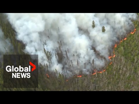 Quebec wildfires: More rain needed to push back against fires