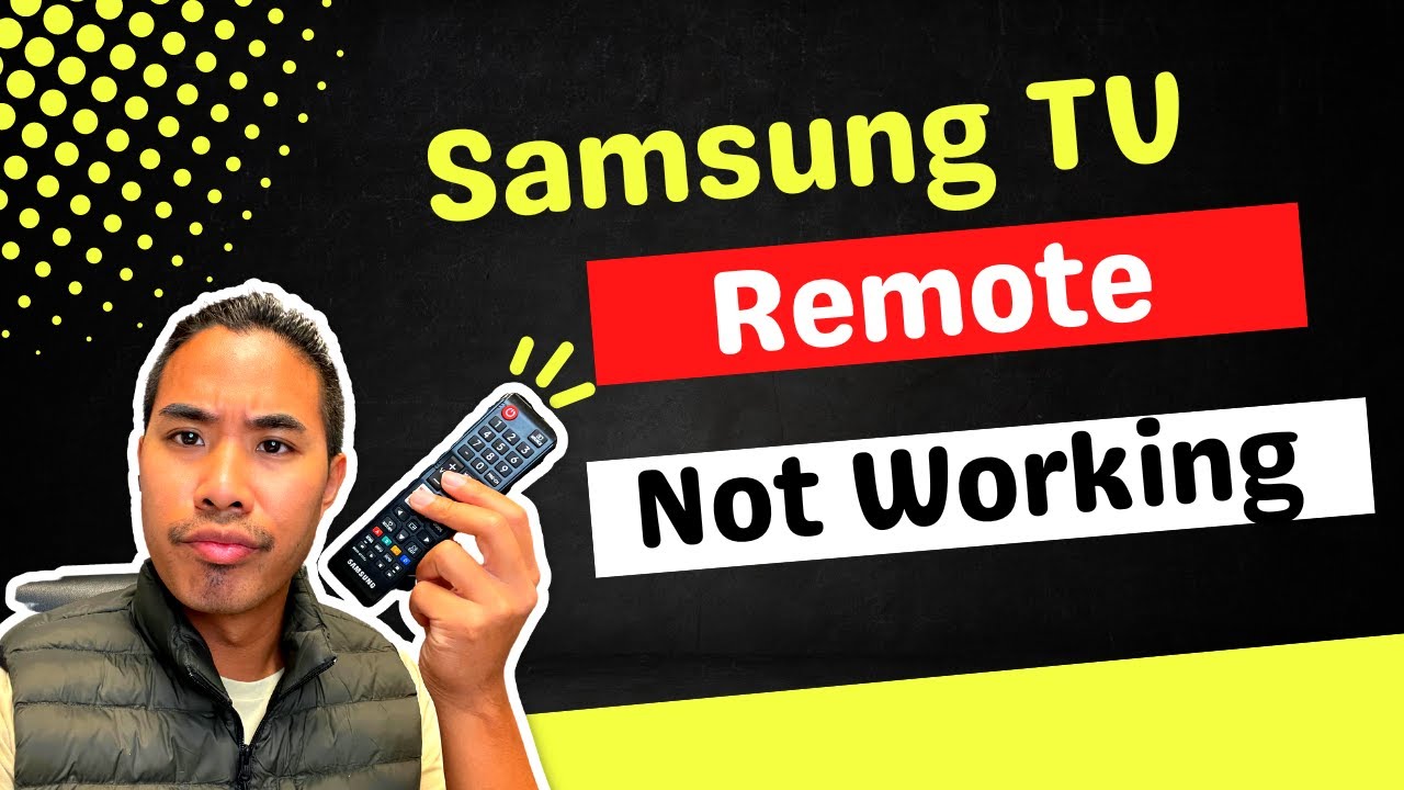 How to Fix Samsung TV Remote Not Working or Responding - 11 Fixes!