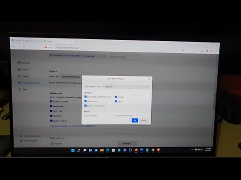 How to Clear Firefox Search History