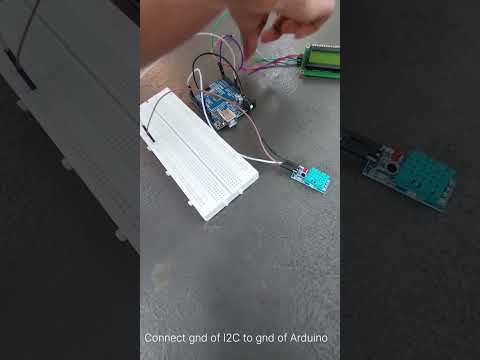 Weather station using aurdino uno